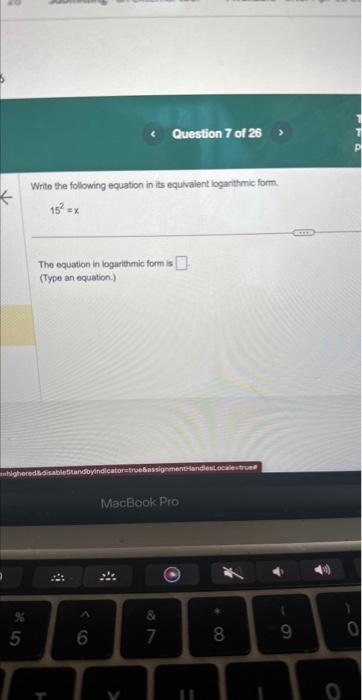 Solved Write the following equation in its equivalent | Chegg.com