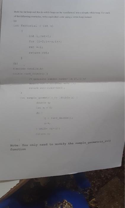 Solved C Programing 