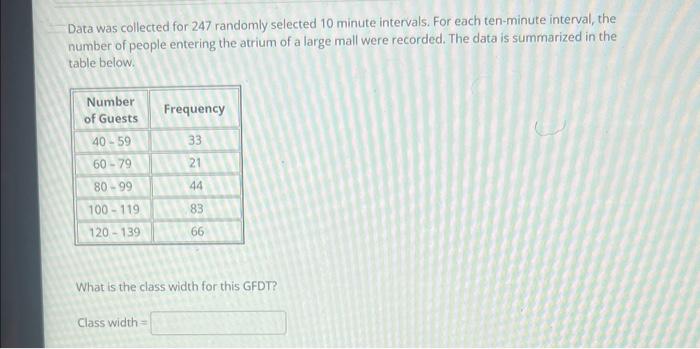 Solved Data was collected for 247 randomly selected 10 | Chegg.com