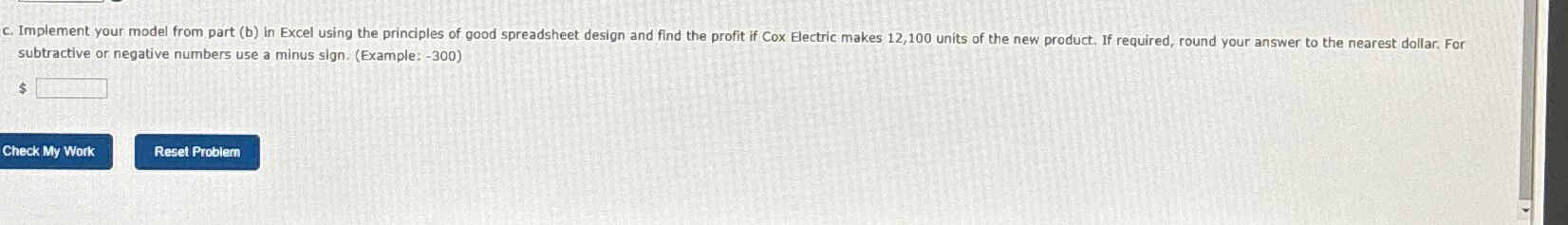 Solved subtractive or negative numbers use a minus sign. | Chegg.com