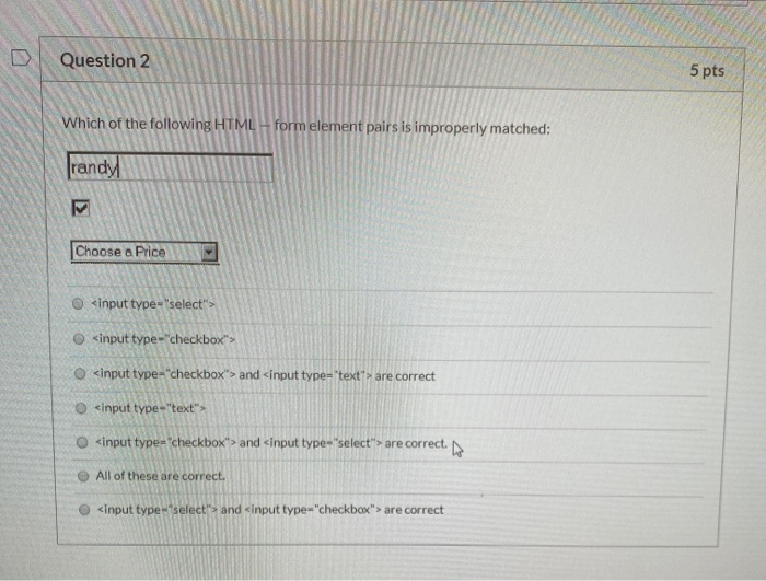 Solved Question 1 5 Pts Following Question Relation Html Code Shown Css Rabbit Hole Alice