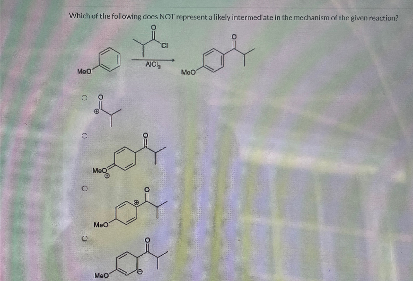Solved Which of the following does NOT represent a likely | Chegg.com