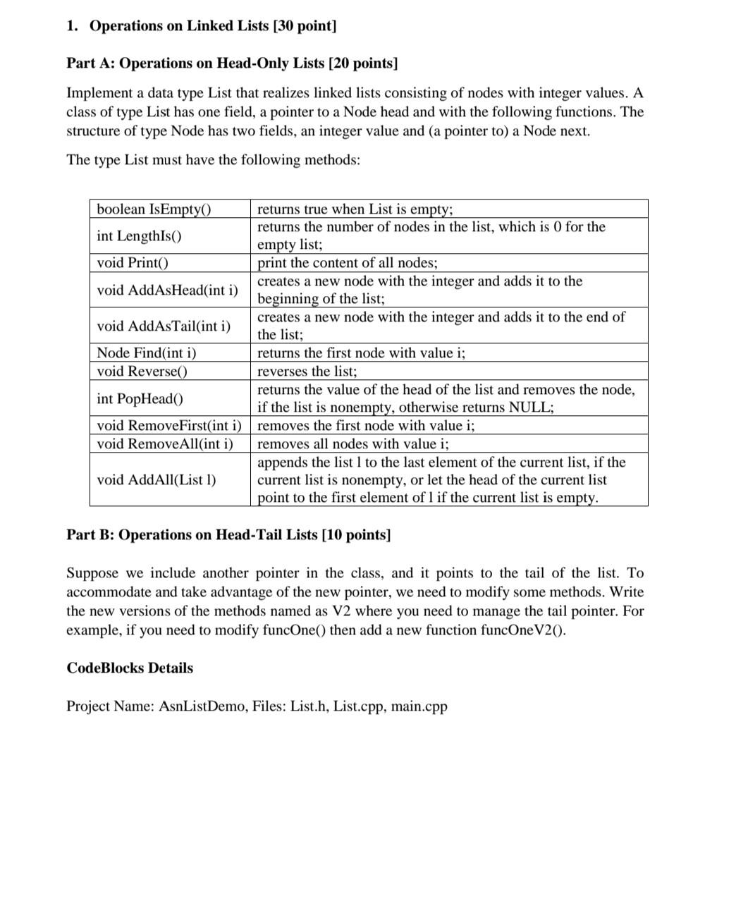 Solved #ifndef LIST_H #define LIST_H struct Node { int | Chegg.com