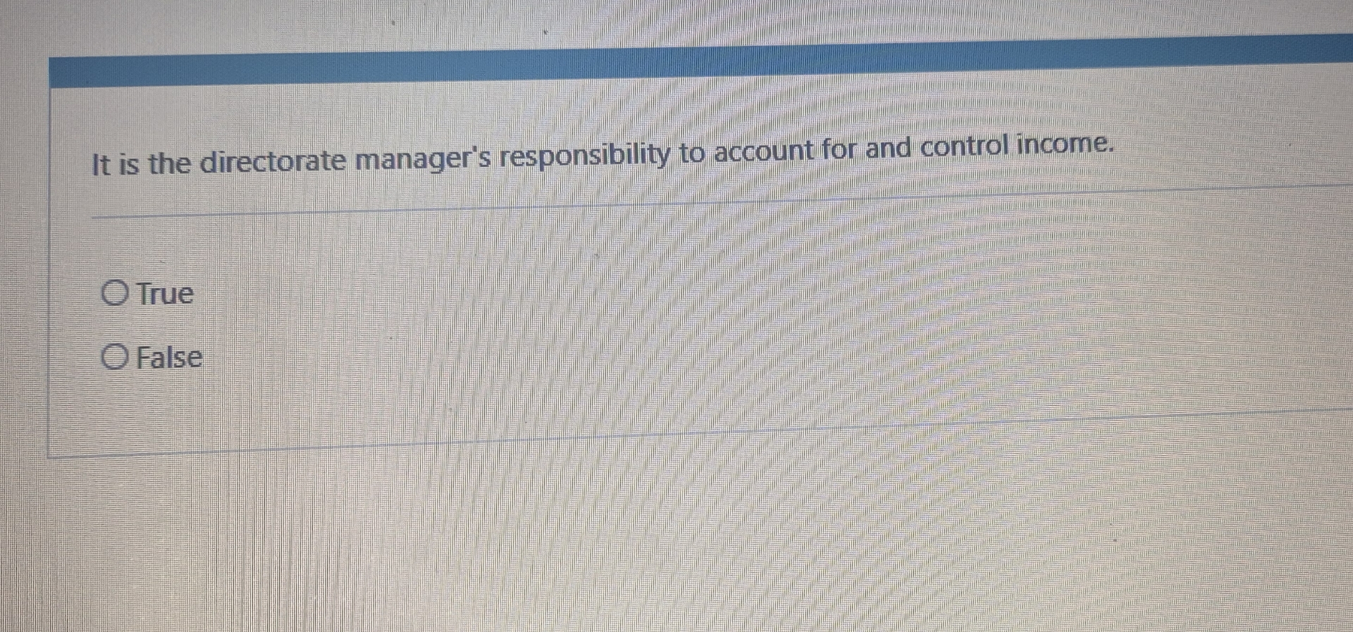 Solved It is the directorate manager's responsibility to | Chegg.com