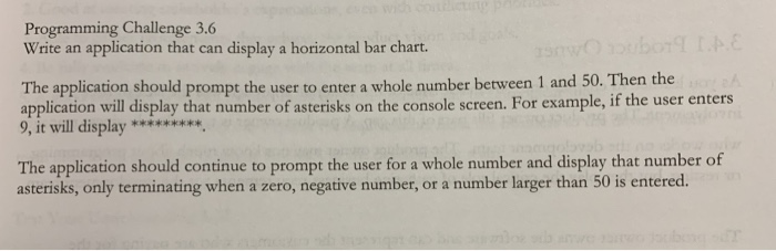 Programming Challenge 36 Write An Application That Can Display A Horizontal Bar Chart Une The
