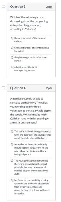 Question 1 2 pts Which of the following is true about | Chegg.com