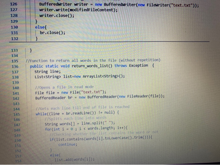 Solved can you write a java report based on the following | Chegg.com