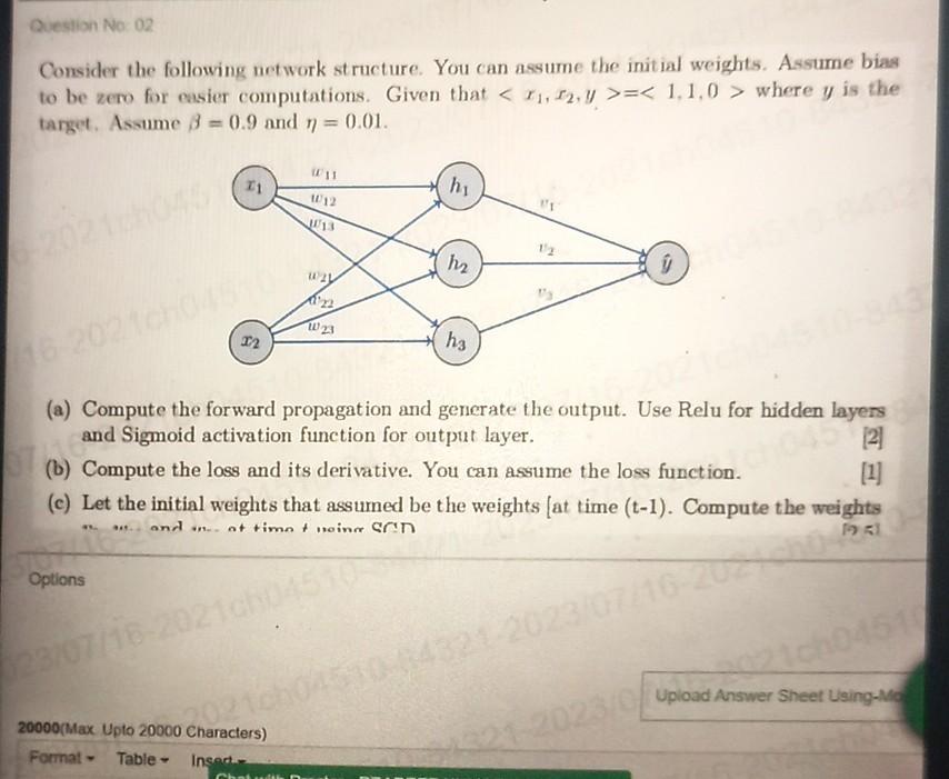 Consider the following network structure. You can | Chegg.com
