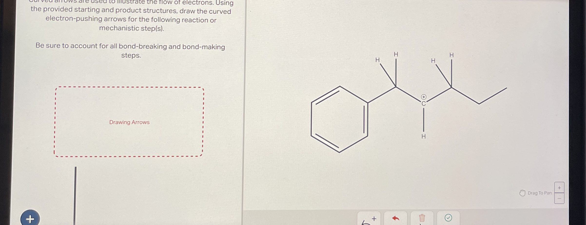 Solved o inustrate the flow of electrons. Using the provided | Chegg.com