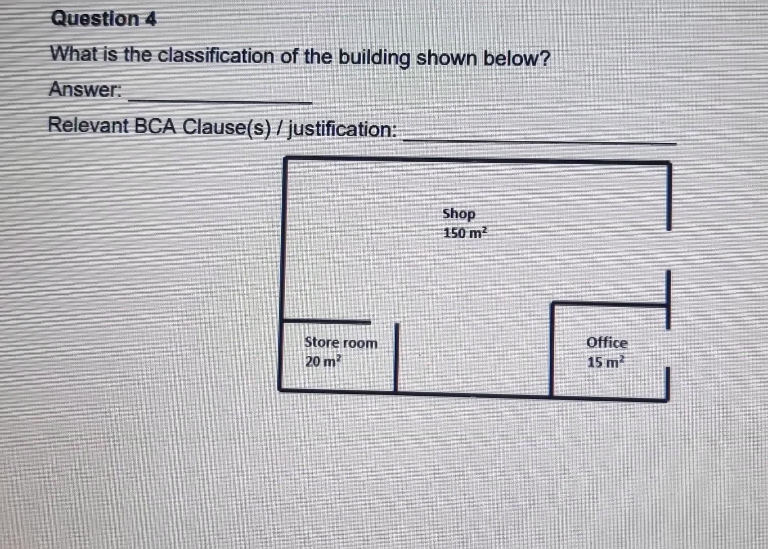Solved What is the classification of the building shown | Chegg.com