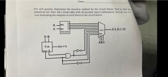 Solved P.1. (25 points). Design the state diagram for a | Chegg.com