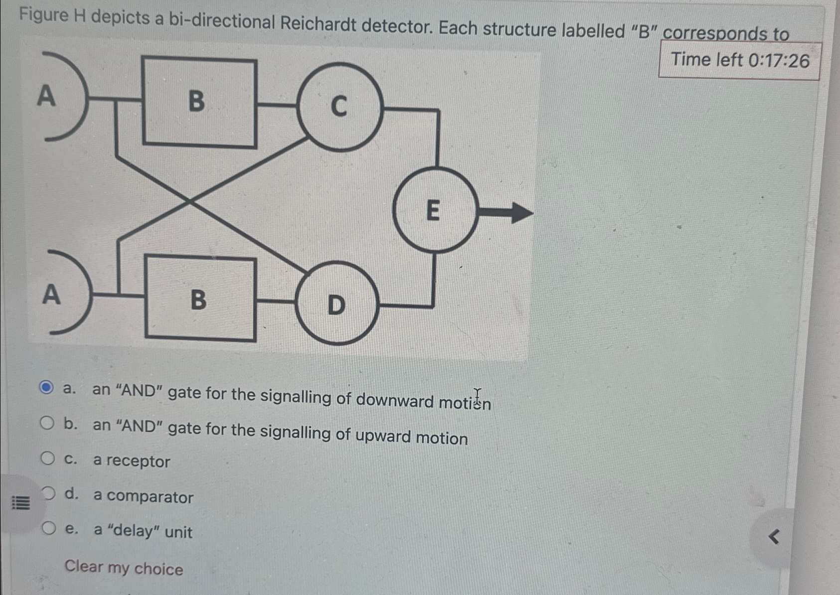 Solved Figure H depicts a bi-directional Reichardt | Chegg.com Solved Figure H depicts a bi-directional Reichardt | Chegg.com
