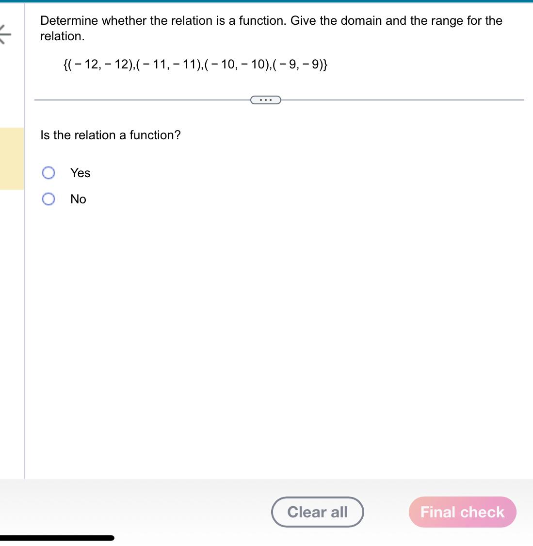 Solved Determine whether the relation is a function. Give | Chegg.com