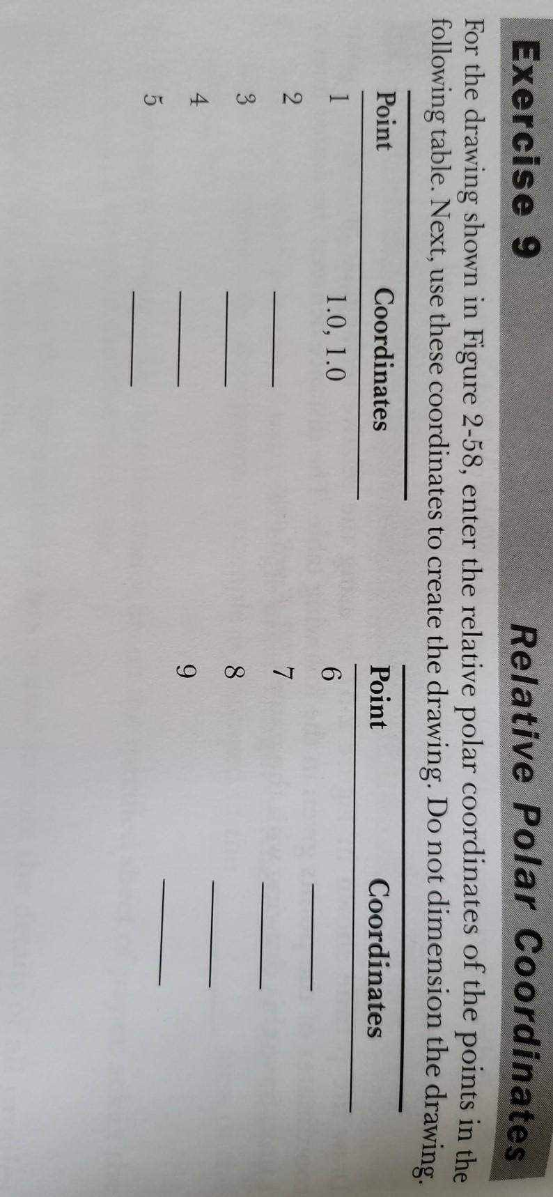 Solved Exercise 9 Relative Polar Coordinates For the drawing | Chegg.com