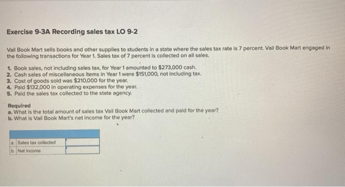 Solved Exercise 9-1A Recognizing accrued Interest expense LO | Chegg.com