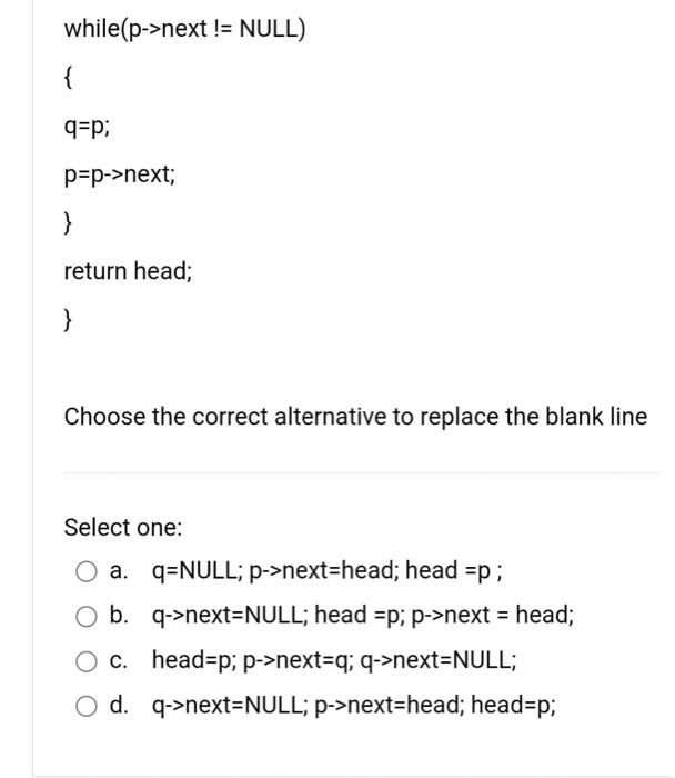 Solved The Following C Function Takes A Singly Linked List Chegg