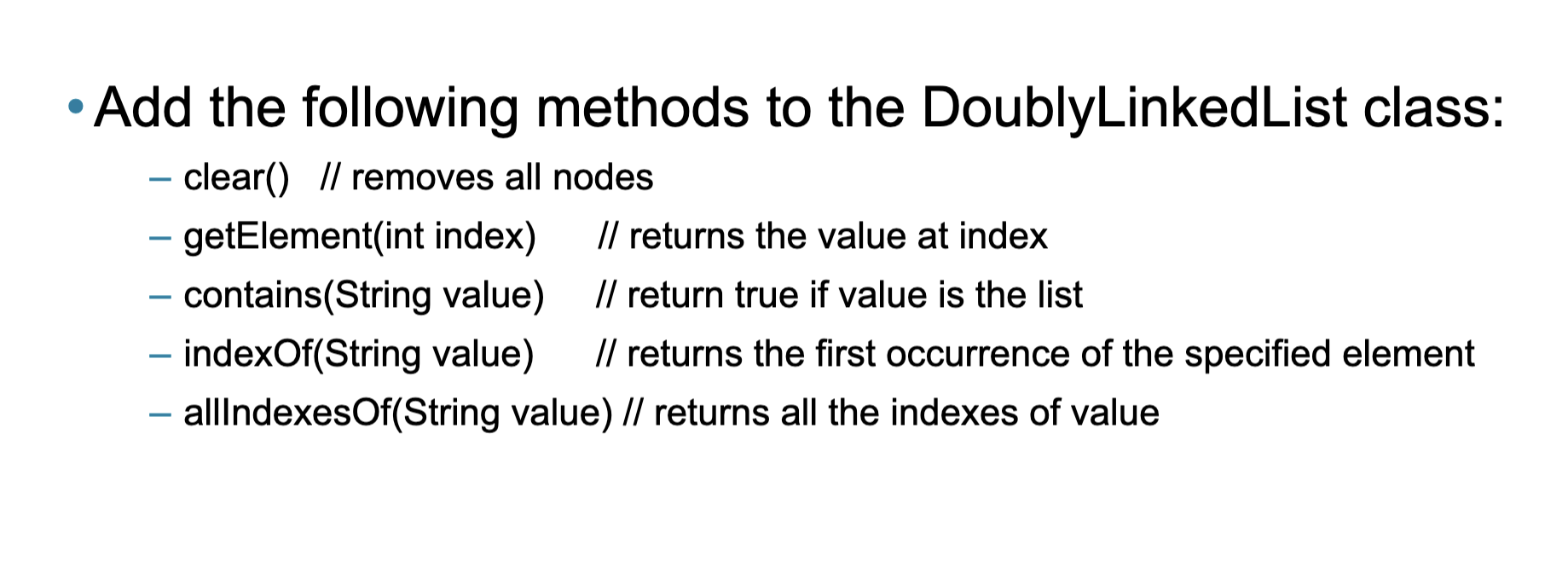 Solved public class DoublyLinkedList { ﻿ Node head; | Chegg.com