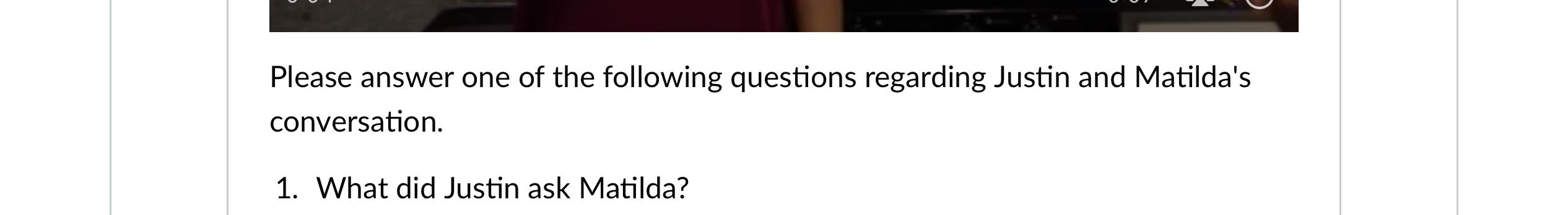Solved Please answer one of the following questions | Chegg.com