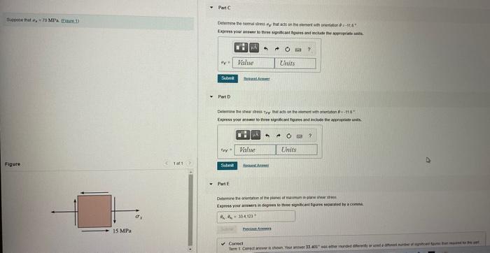Solved Comect Part 8 PartPent D Parte CorroctCoriect Part | Chegg.com