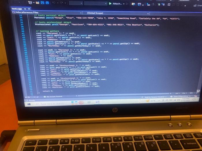 Solved C++ ONLY ! please help ive put my starting files ( | Chegg.com