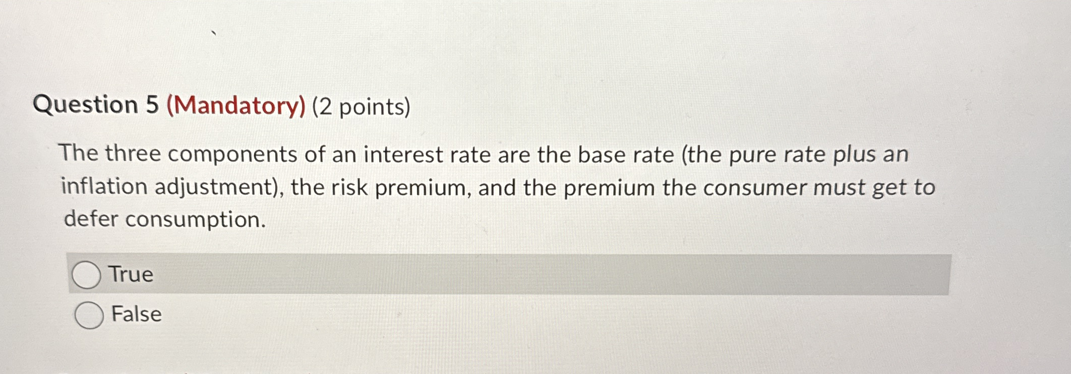 Solved Question 5 (Mandatory) (2 ﻿points)The three | Chegg.com