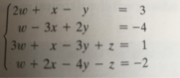 Solved use Gaussian elimination to find the complete | Chegg.com