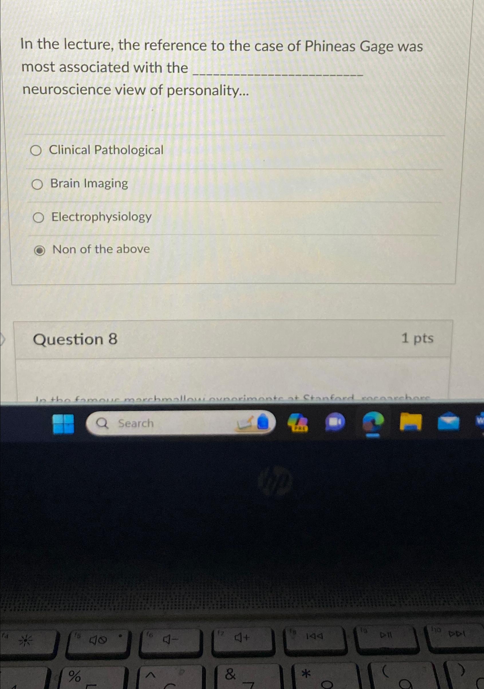 Solved In the lecture, the reference to the case of Phineas | Chegg.com