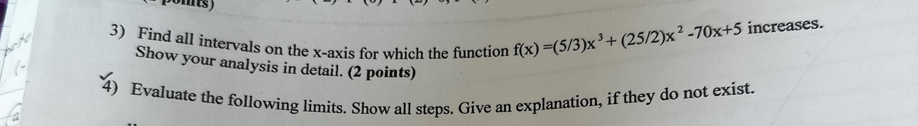 Solved Find all intervals on the x-axis for which the | Chegg.com