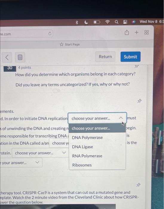 Solved Use the drop-down menus to correctly complete the | Chegg.com