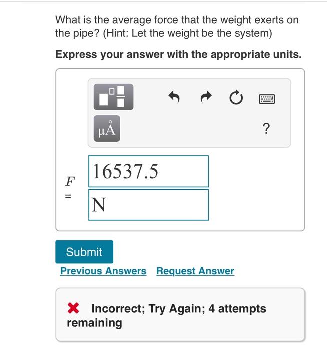 Solved A pile driver lifts a 450 kg weight and then lets it | Chegg.com