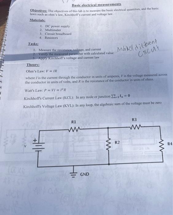 TYPE AN ABSTRACT AND AN INTRODUCTION FOR A LAB REPORT | Chegg.com