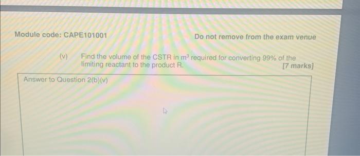 Solved \r\n\r\n\r\nModule code: CAPE101001 Do not remove | Chegg.com