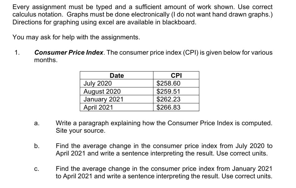 Solved Every assignment must be typed and a sufficient | Chegg.com