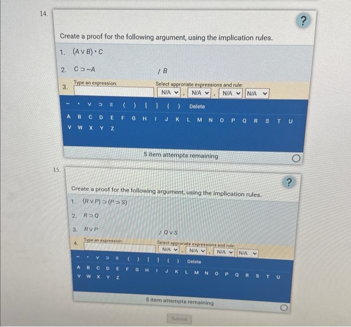 Create a proof for the following argument, using the | Chegg.com