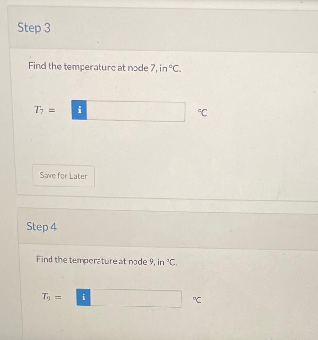 Solved Steady-state temperatures at selected nodal points of | Chegg.com