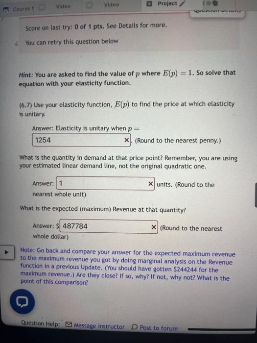Solved i need help with this multiple part question. and i | Chegg.com