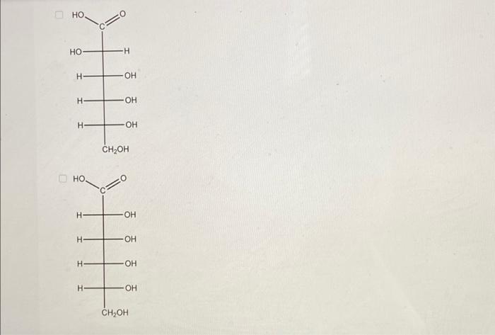 Solved Identity the two aldohexoses that will undergo a Wohl | Chegg.com