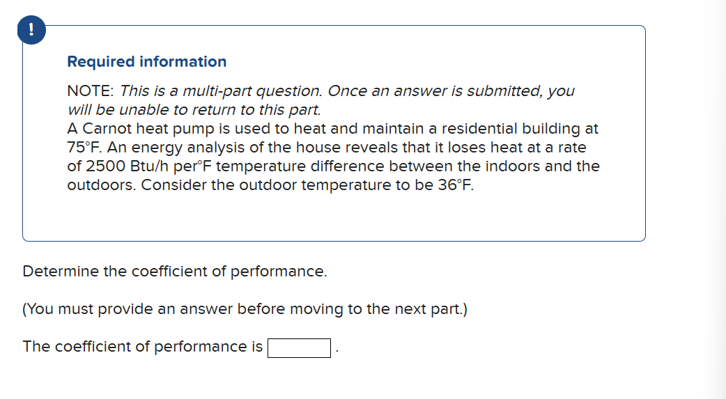 Solved !Required informationNOTE: This is a multi-part | Chegg.com