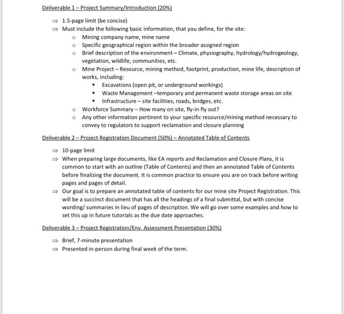 write a term paper on Gold Mining in | Chegg.com