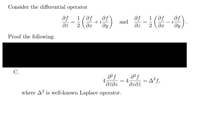 Solved Consider the differential operator | Chegg.com