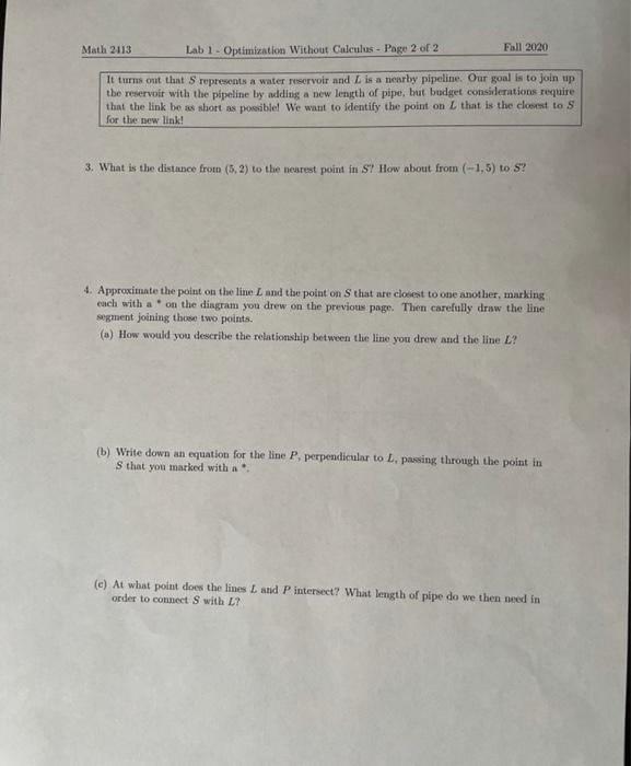 Solved Name (Print): Math 2413 Calculus I Lab 1 - | Chegg.com