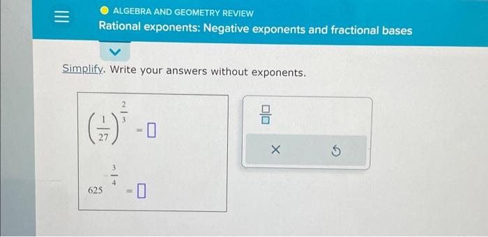 Solved Simplify. Write your answers without exponents. | Chegg.com