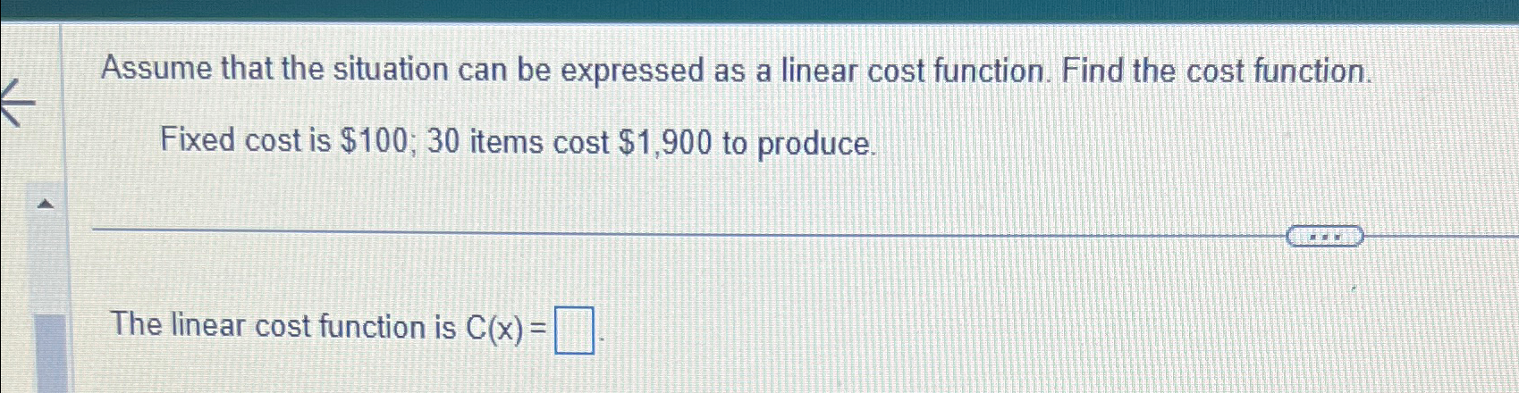 Solved Assume that the situation can be expressed as a | Chegg.com