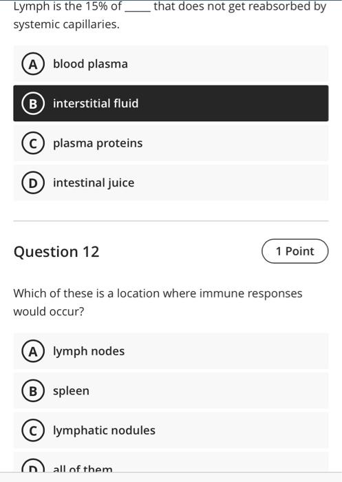 Solved Cortex, medulla, follicles, medullary cords, and | Chegg.com