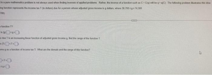 Solved The inverse notation used in a pure mathematics | Chegg.com