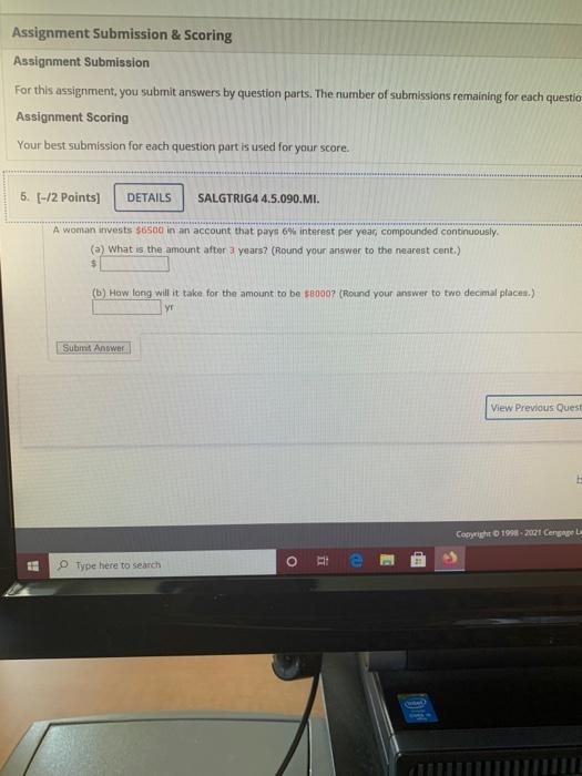 Solved Assignment Submission & Scoring Assignment Submission | Chegg.com