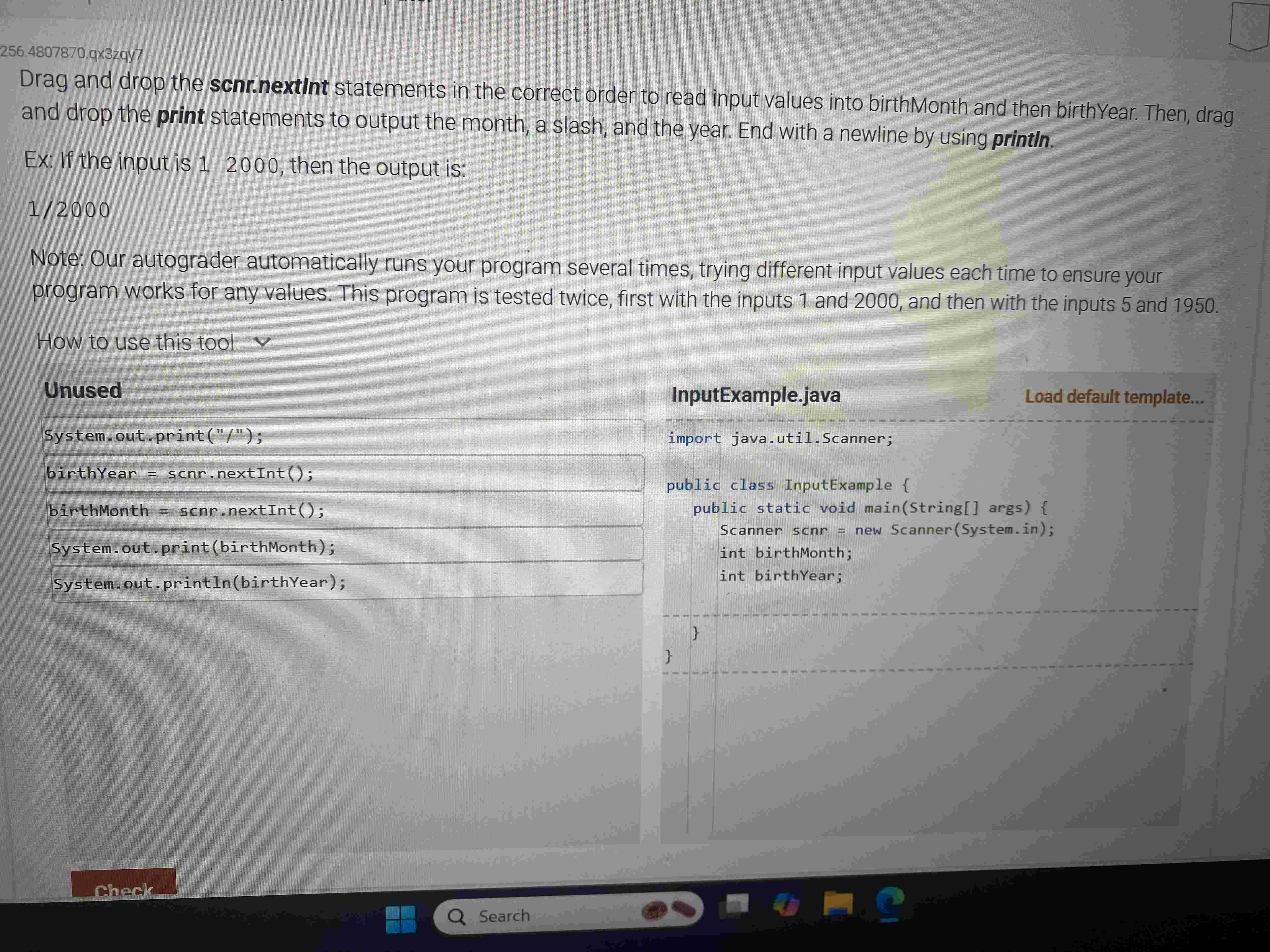 Solved write in a correct order: Drag and drop the | Chegg.com