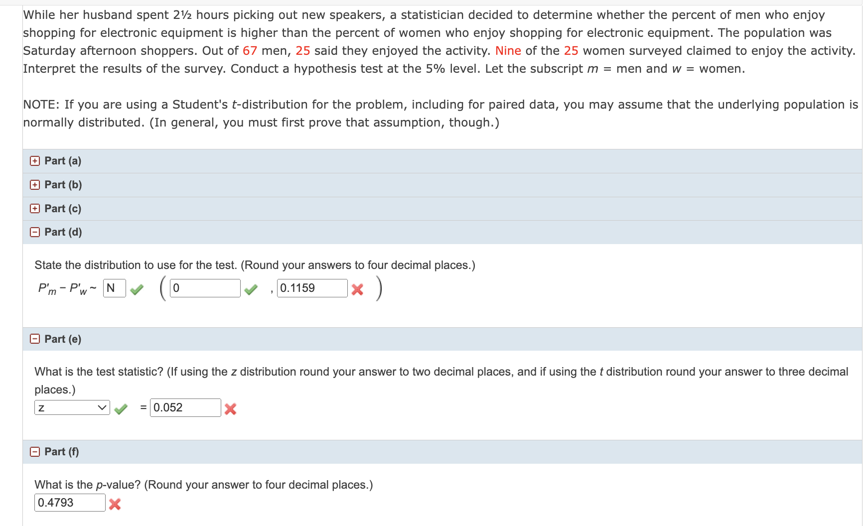 Solved While her husband spent 212 ﻿hours picking out new | Chegg.com