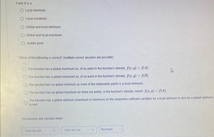 Solved Consider the following bivariate function | Chegg.com