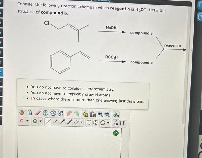 Solved Consider the following reaction scheme in which | Chegg.com